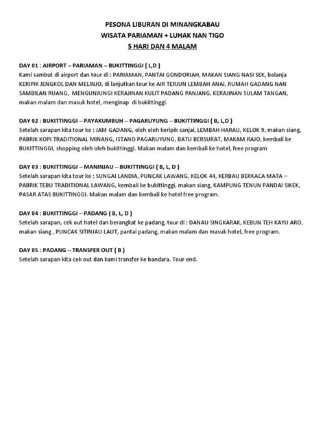 pesona liburan di minangkabau 5d 4n code 2 pdf