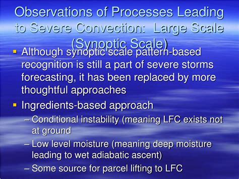 Ppt Understanding Severe Convective Storms Definitions Observations