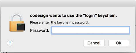 Ios Codesign Returned Errsecinternalcomponent In High Sierra Stack