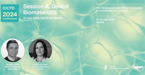 Journal Of Functional Biomaterials Mdpi On Linkedin Biomaterials Session Mdpi Conference