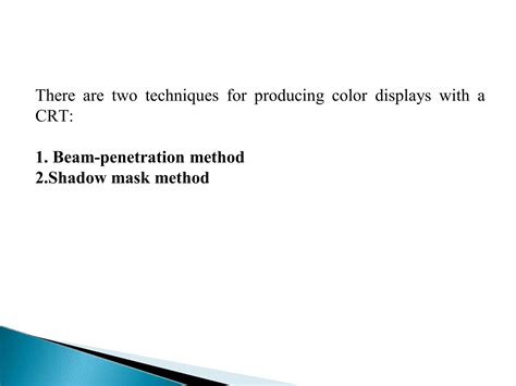 computer graphics cathode ray tube crt technology pdf physics