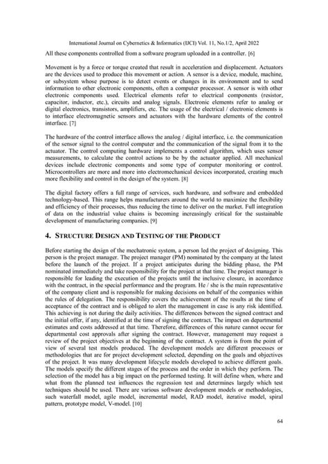 design and testing ways for mechatronic systems pdf