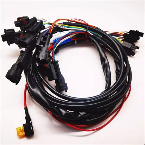 Custom EV1 EV6 EV14 Honi Delphi Pump Fuel Injector Wire Harness Suppliers Manufacturers