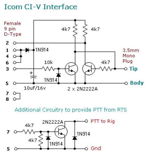 Schematic For Icom Ci V Usb Interface