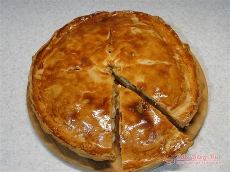 Пирог с курицей и картошкой в духовке: рецепт с фото