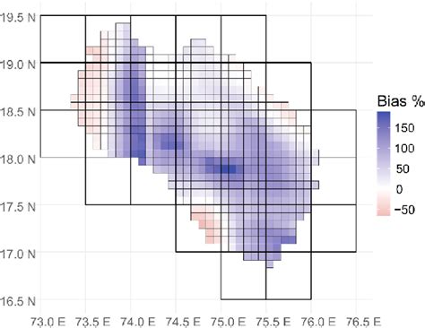 Local Bias Of Cwatm Simulated Source Zones 05 • Runoff Y S Against Download Scientific