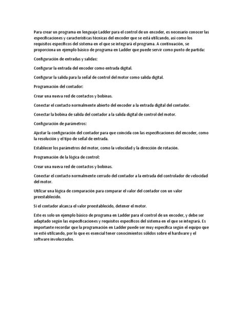 Encoder En Ladder Pdf