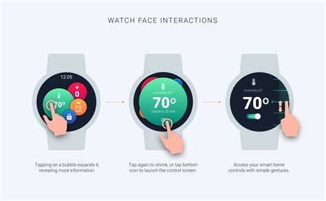AndroidWear Bubble On Behance