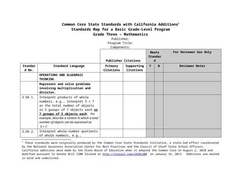 Doc Grade 3 Math Standards Map Instructional Materials · Web Viewuse Multiplication And