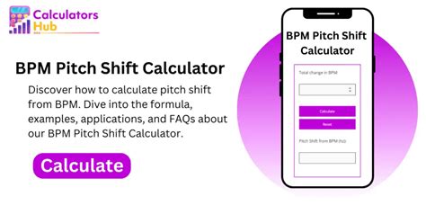 Bpm Pitch Shift Calculator Bpm Pitch Shift Calculator