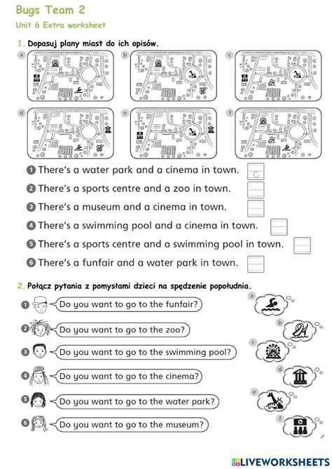 Bugs Team 2 Unit 6 Extra Worksheet Worksheet Worksheets 2nd Grade