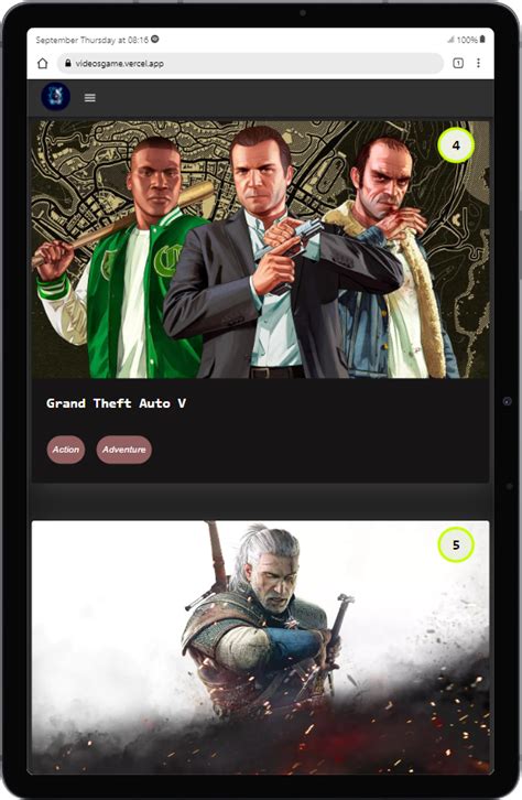 GitHub Vivinkv Game Cards