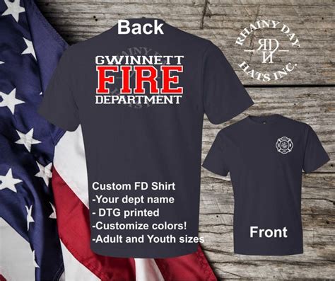 Firefighter Fire Department Shirt