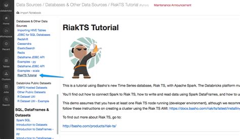 Riak Nosql Apache Spark Integration Databricks Blog