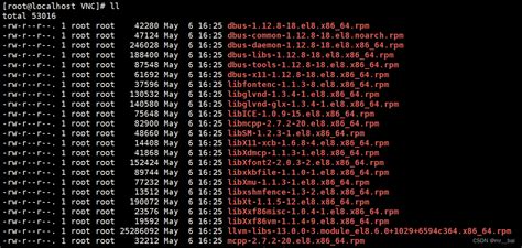 vnc离线或在线安装及使用教程（linux下载rpm软件安装包） csdn博客