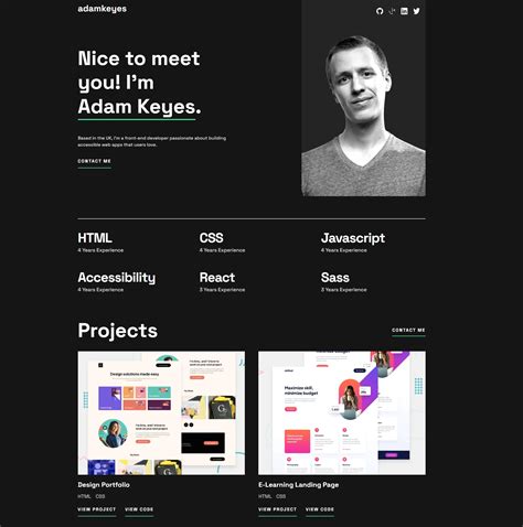 Github Oguzhanuyanik Srsingle Page Portfolio