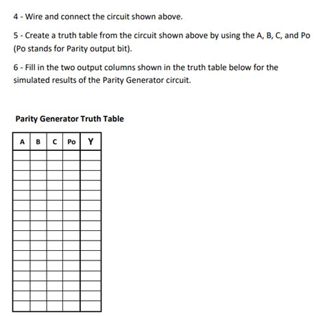 Solved The Odd Parity Generator Logic Diagram Is Shown In