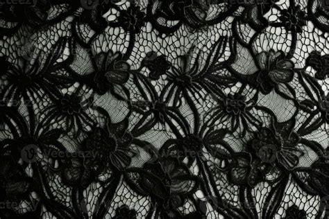Black Lace Texture Of Black Lace Background Victorian Gothic Style