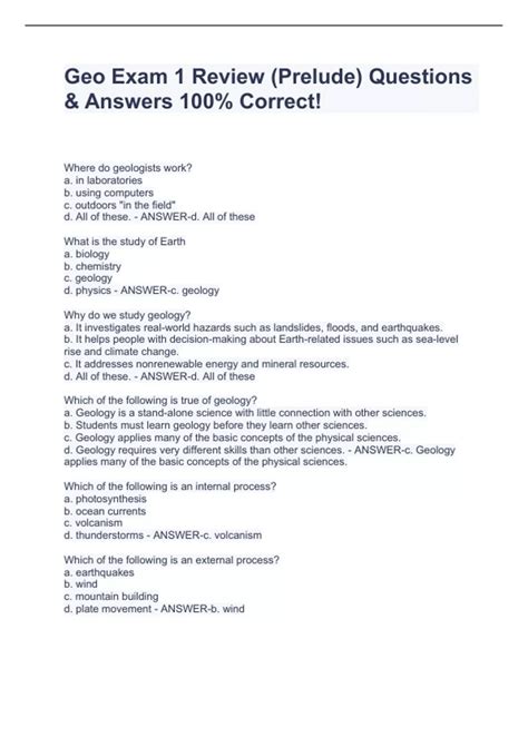 geo exam 1 review prelude questions and answers 100 correct geo stuvia us