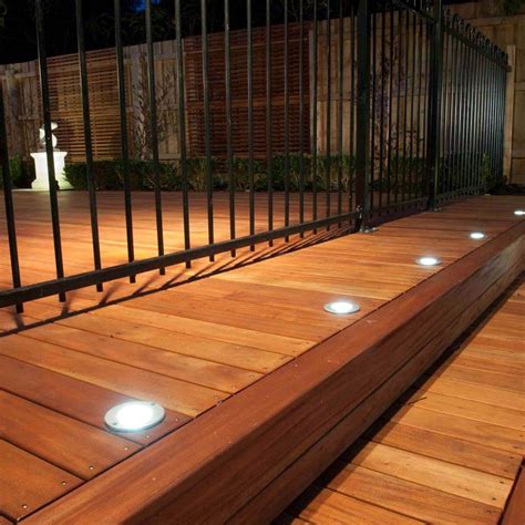 Flush Mount Solar Led Deck Lights Shelly Lighting