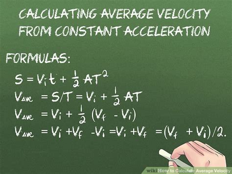 How To Calculate Average Velocity 12 Steps With Pictures