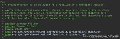 初步理解multipartfile[文件上传] multipartfile csdn博客