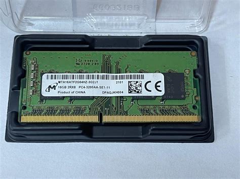 Memory Ram Micron 16gb Ddr4 3200mhz Laptop Ram Was Listed For 850 00 On 12 Mar At 05 31 By