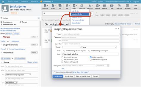 Order Forms Guide Ordering Imaging Radiology Tests With The Imaging Order Form