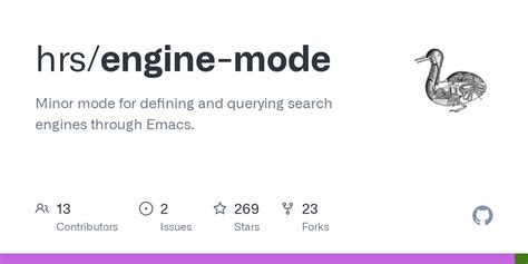 Github Hrs Engine Mode Minor Mode For Defining And Querying Search Engines Through Emacs
