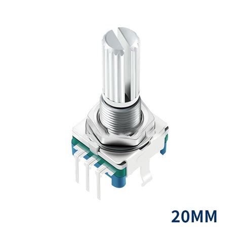 10pcs Ec11 Rotary Encoder Switch360 Degree Full Axis Half Axis 5pin 15mm 20mm 20mm Full Axis
