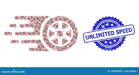 scratched unlimited speed seal stamp and recursion bolide car wheel