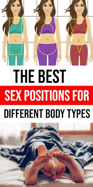 The Best Sex Positions For Different Body Types