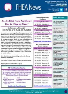 As A Certified Nurse Practitioner How Do I Sign My Name PDF