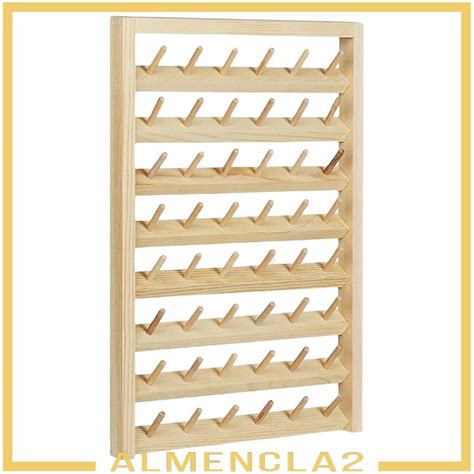 48 Spool Sewing Thread Rack Wall Mounted Sewing Thead Holder Organizer Shopee Philippines