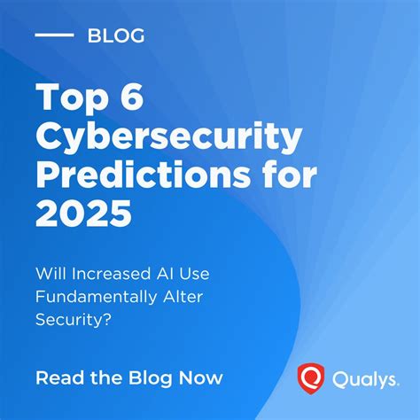 Qualys On Linkedin Cybersecurity 2025 Qualys Predictions For Navigating The Evolving Threat…
