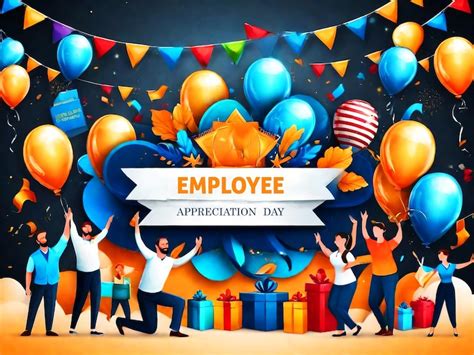 Premium Psd Employee Appreciation Day Template Background For