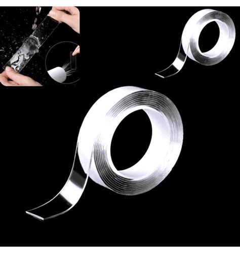 오너클랜 고급 투명 양면테이프 실리콘 방수 초강력 겔 테이프 티몬