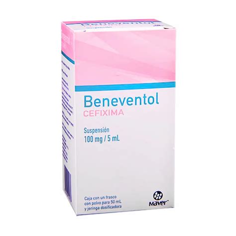 Beneventol Suspensión Oral Cefixima 100 Mg5ml Farmacias Dr Ahorro