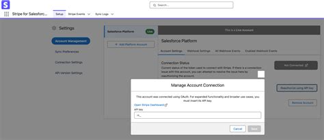 Stripe App For Salesforce Platform Configuration Stripe Documentation