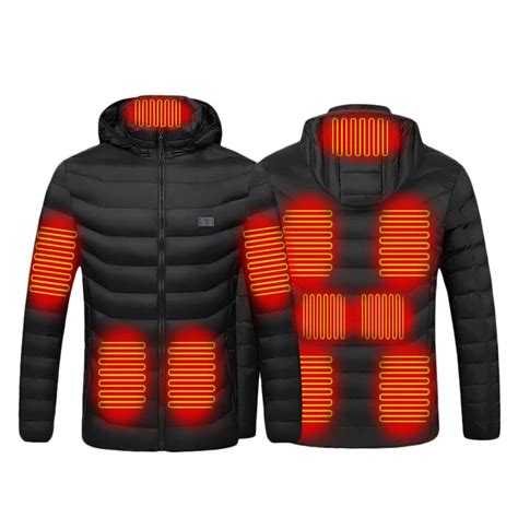 Tengoo Hj 11 Unisex 11 Areas Heating Jacket Men 3 Modes Adjust Usb
