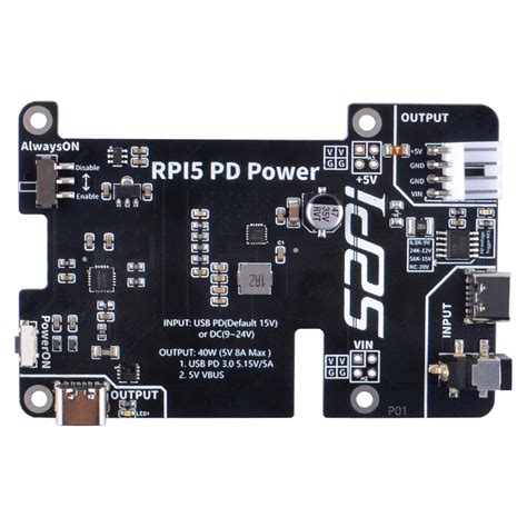 pd power extension board for raspberry pi 5 the pi hut