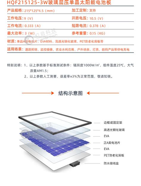 单片太阳能电池电压 光伏电池单片电压 太阳能电池多少伏 大山谷图库