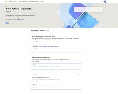 How To Create And Manage Plans On Microsoft Learn Microsoft Learn