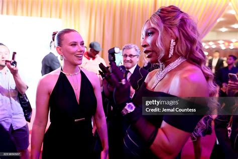 Scarlett Johansson And Serena Williams Attend The 2025 Time100 Gala