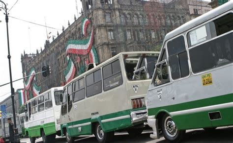 Anuncia Semovi Revisión De Microbuses En La Cdmx