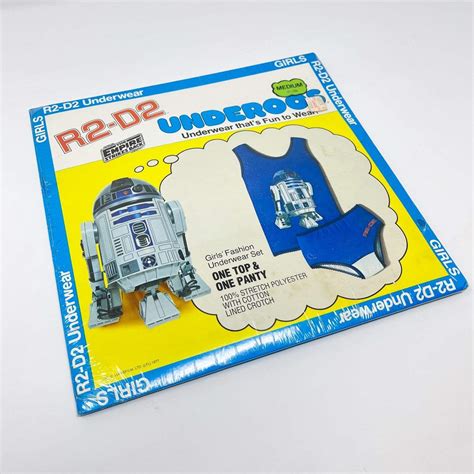 Star Wars 1979 R2 D2 Underoos Sealed Underwear Set Kawaii Killmonster