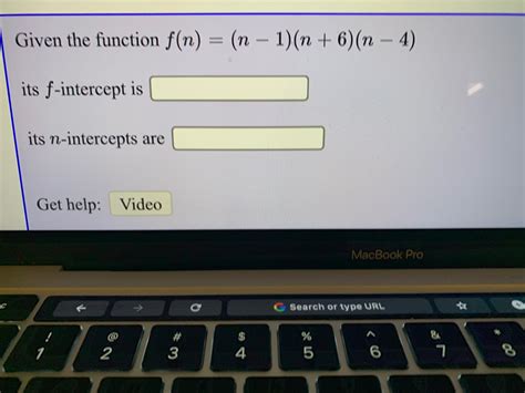 Answered Given The Function F N N N Bartleby