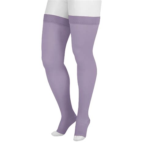 Juzo Dynamic 3512 Trend Color Open Toe Thigh High Wsilicone 35 Cm 30