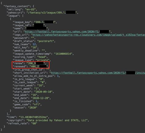 Yahoo Fantasy Api Find All Leagues In All Time History R