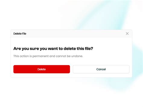Delete Confirmation Modal Ui By Julius Asaolu On Dribbble